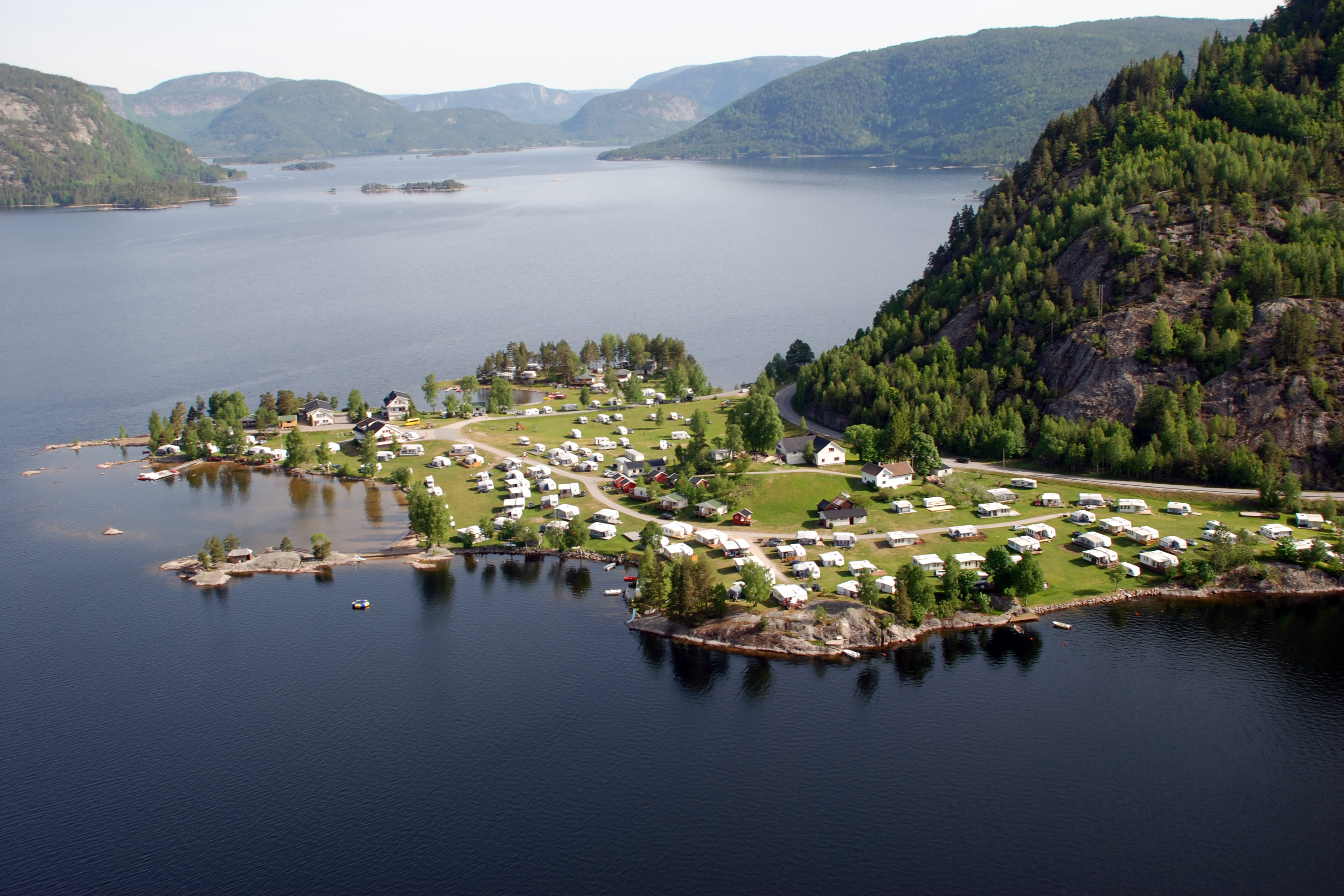 Camping in Südnorwegen