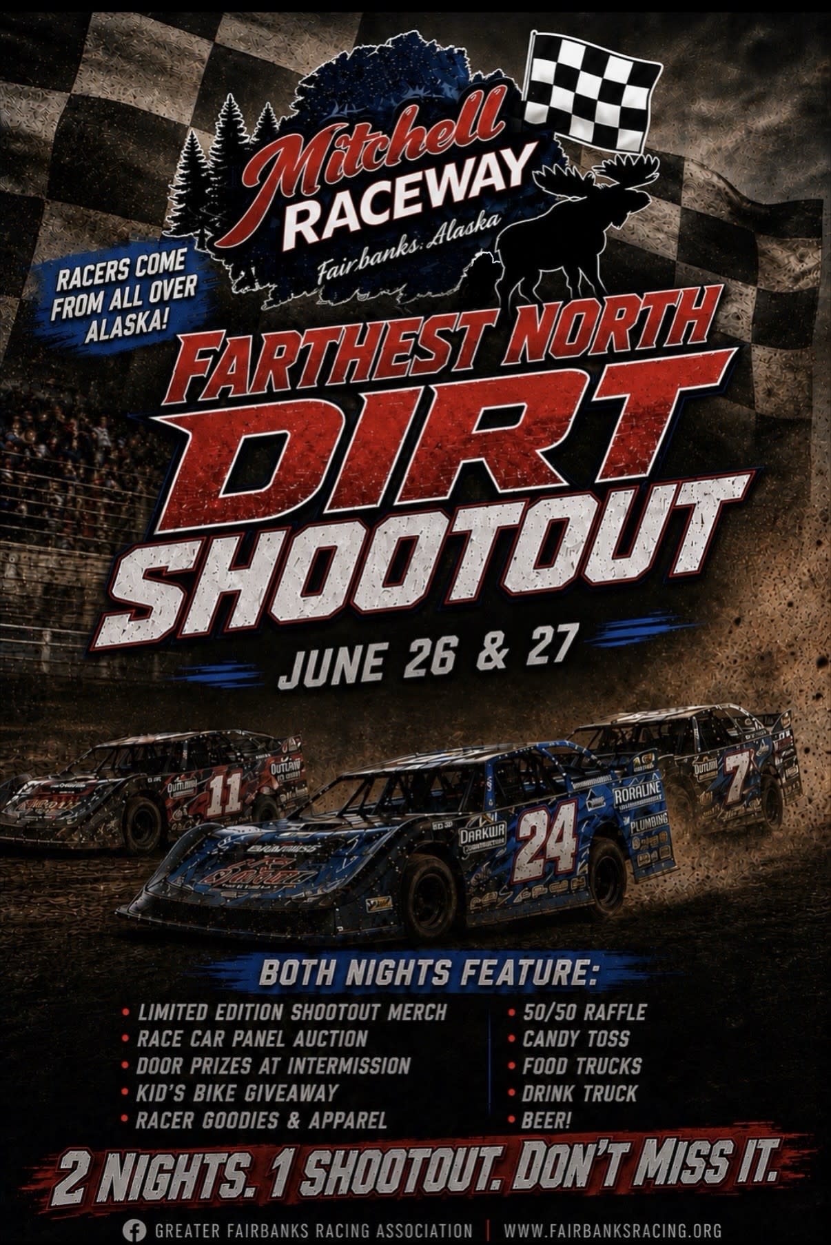 Farthest North Dirt Shootout at Mitchell Raceway