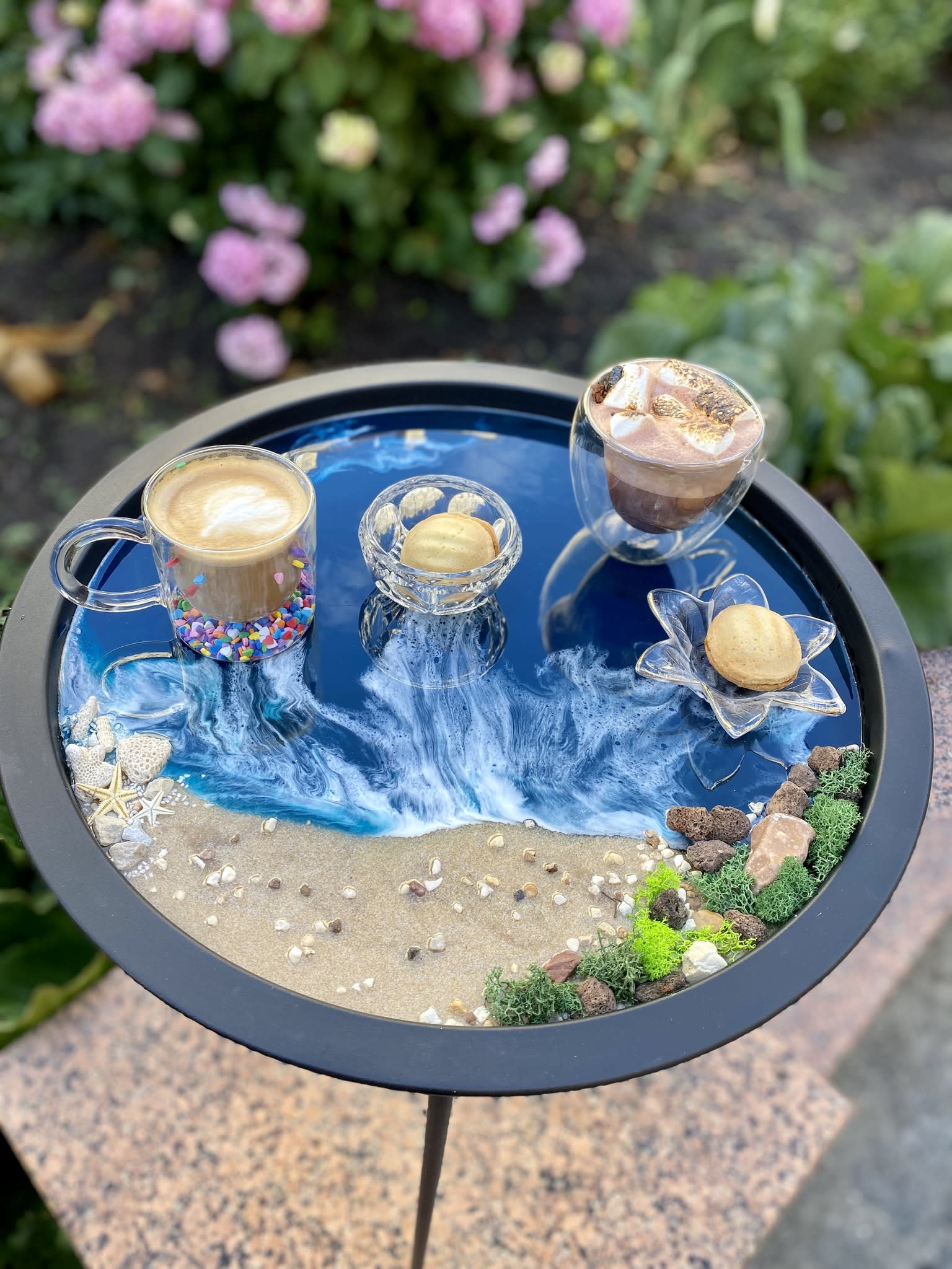 Resin Elegance - Create a Unique Table Art Class with Natalia Snisar