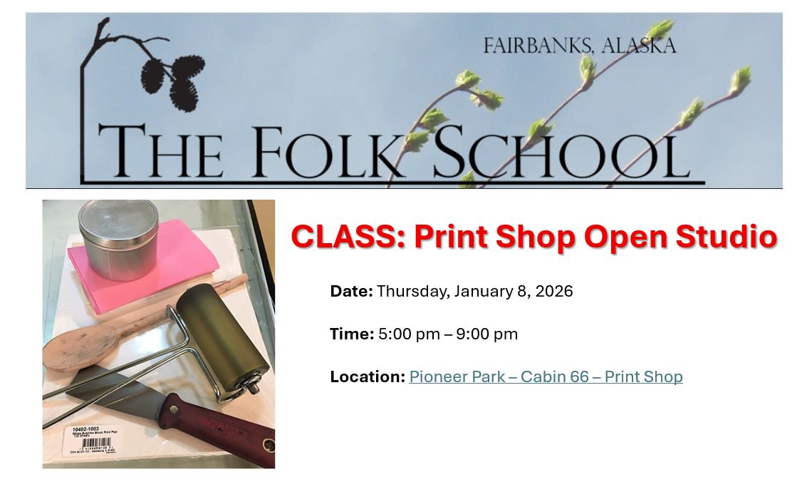 Print Shop Open Studio