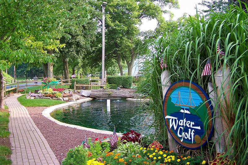 Mini Golf Water Features Golfer's Crossing Mini Golf And Ice Cream