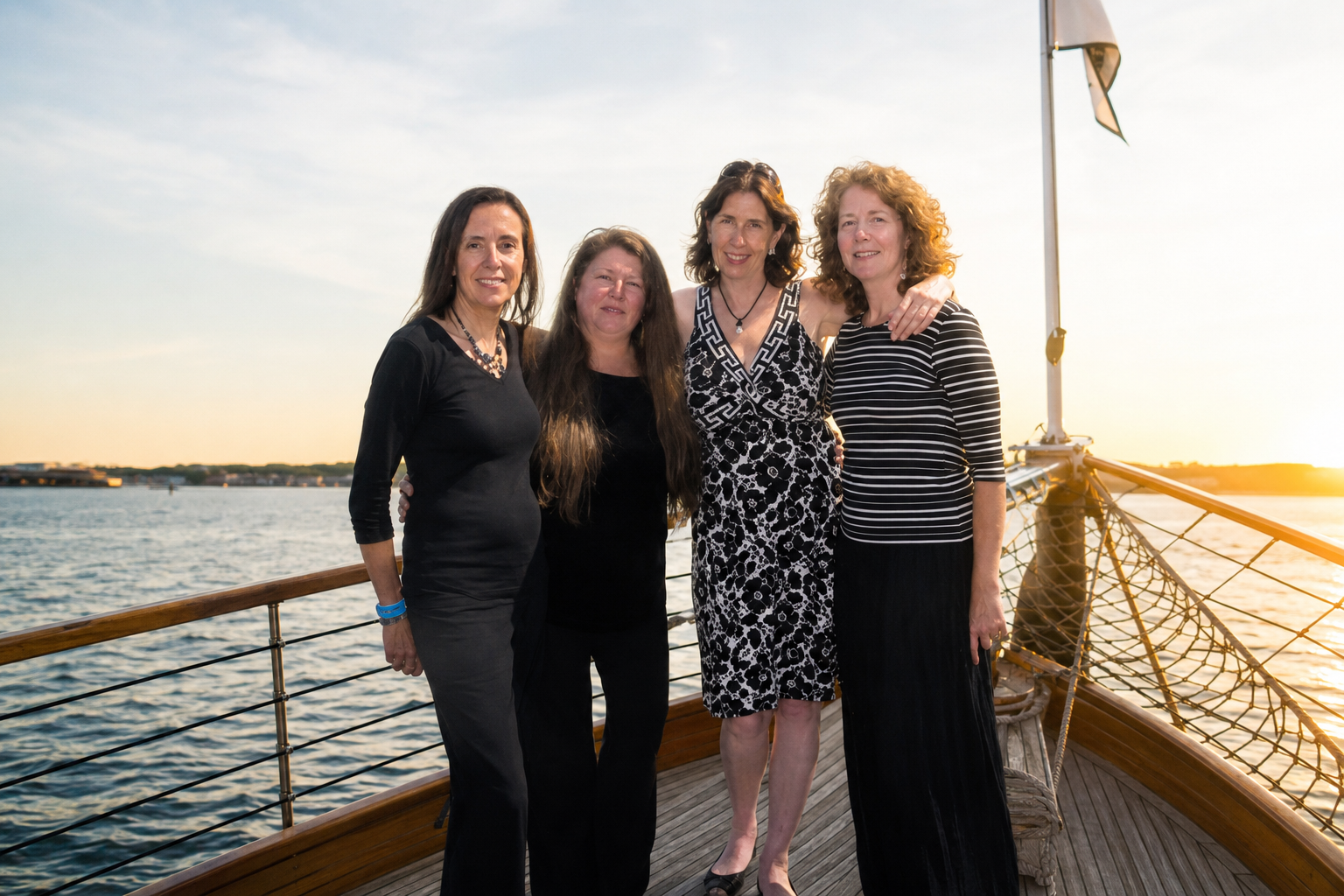 Sea Shanties Sunset Cruises: The Johnson Girls & Tom Kastle | New York ...