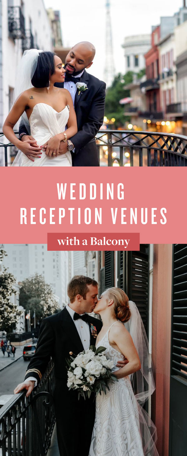 Wedding Reception Venues with a Balcony | New Orleans