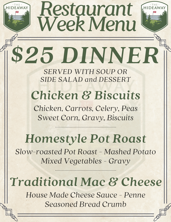 Discover Saratoga’s Restaurant Week Returns November 3–9