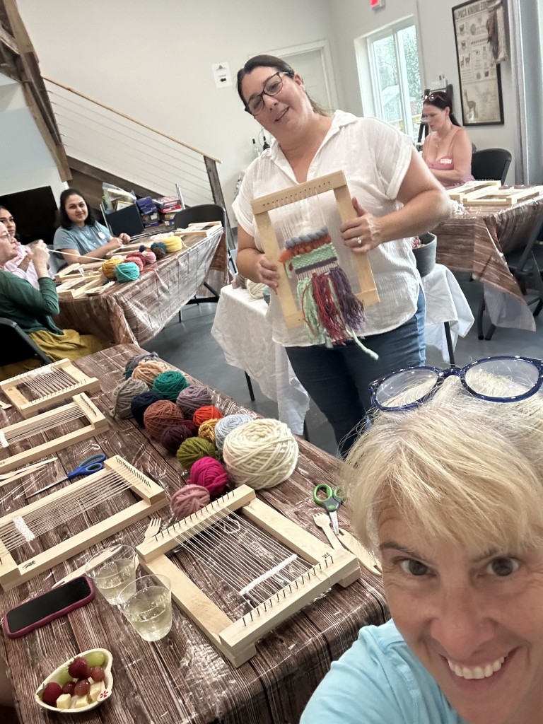 Beginner Weaving Workshop at Clover Brooke Llama and Alpaca Farm