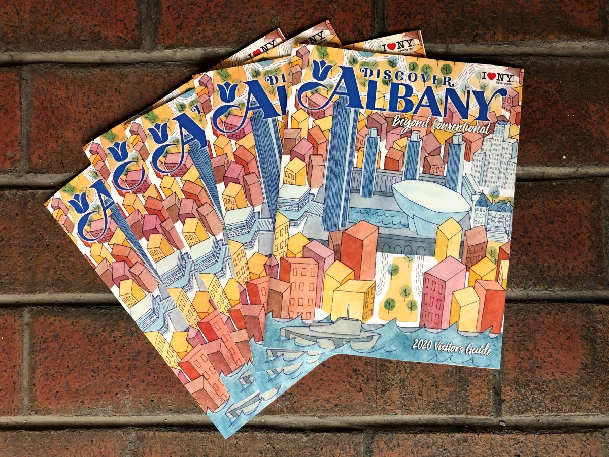 Discover Albany Reveals New Cover Design, Illustrated Map for 2020 ...