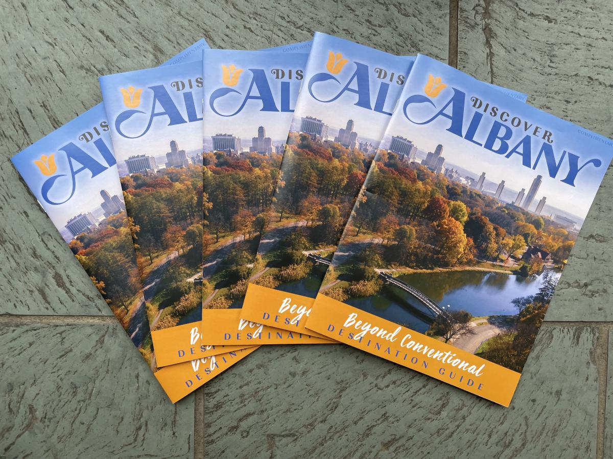 About | Request an Official Discover Albany Visitors Guide