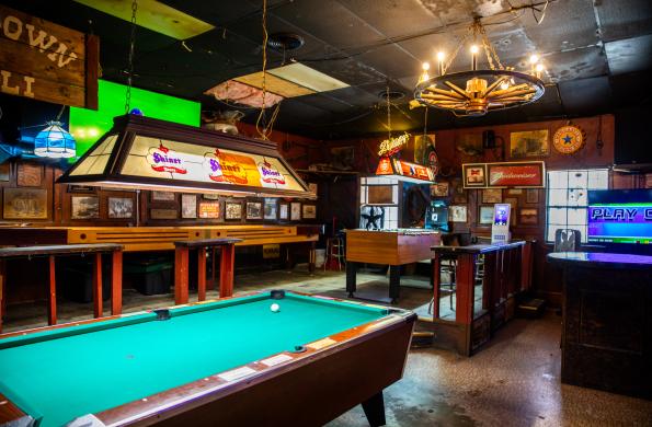 cool bars with pool tables