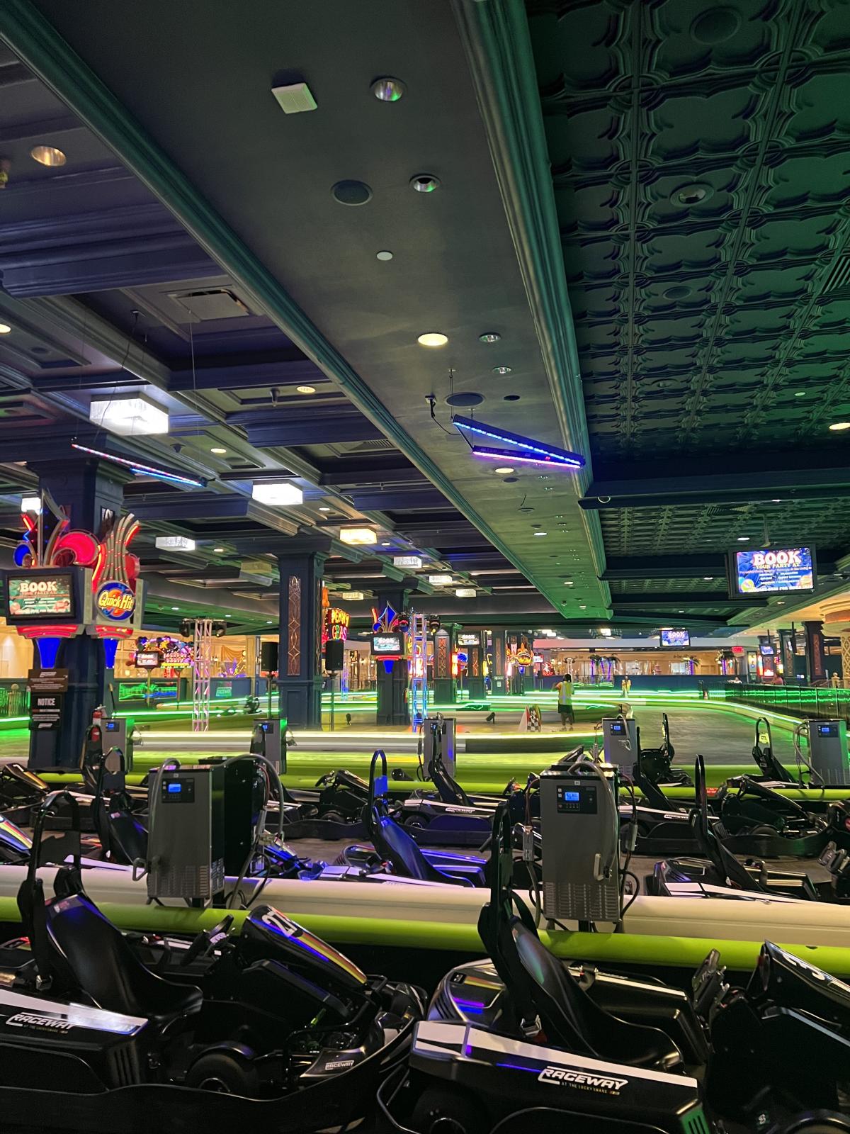 Raceway at Lucky Snake Arcade