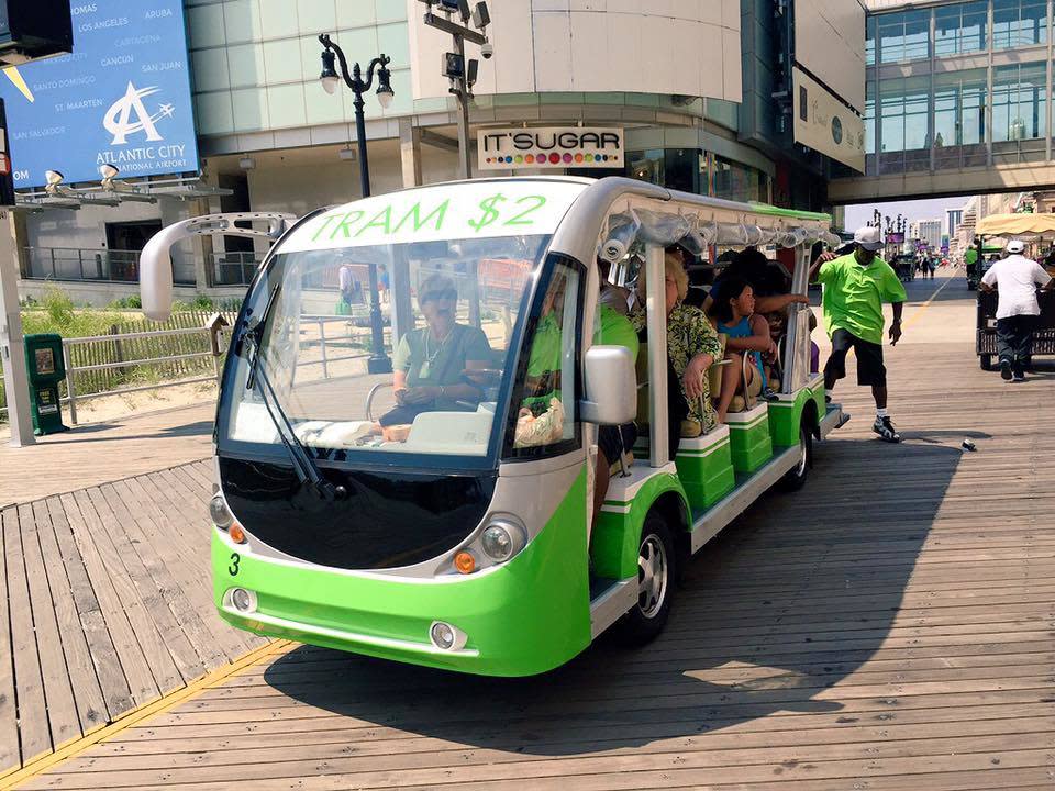 Boardwalk Tram Service