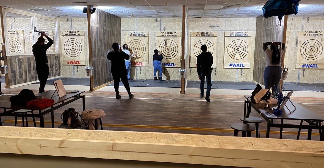 axe throwing