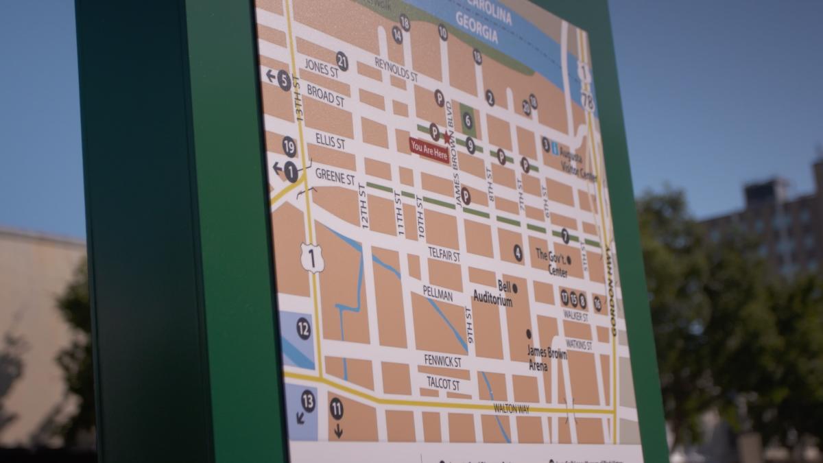 Maps of Augusta | Travel Information and Attractions