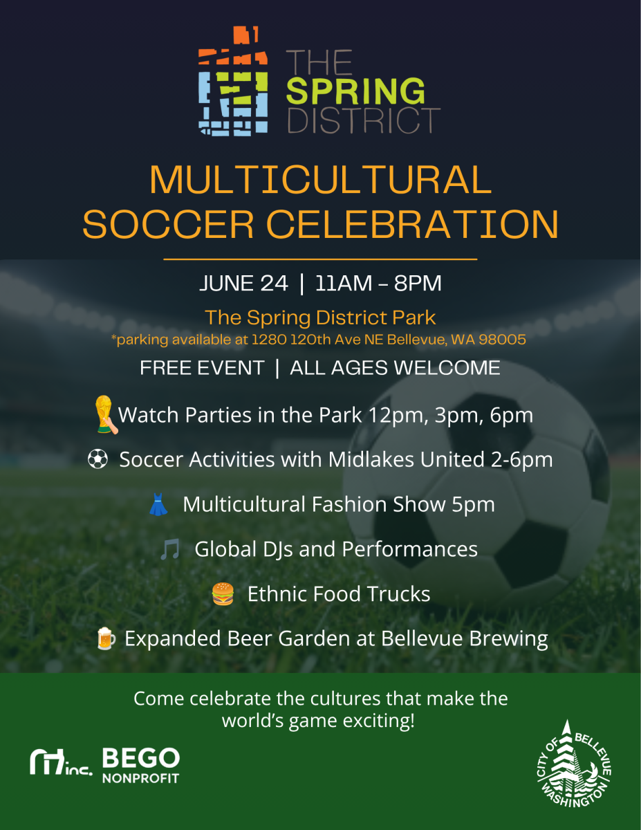 The Spring District Multicultural Soccer Celebration | Bellevue, WA