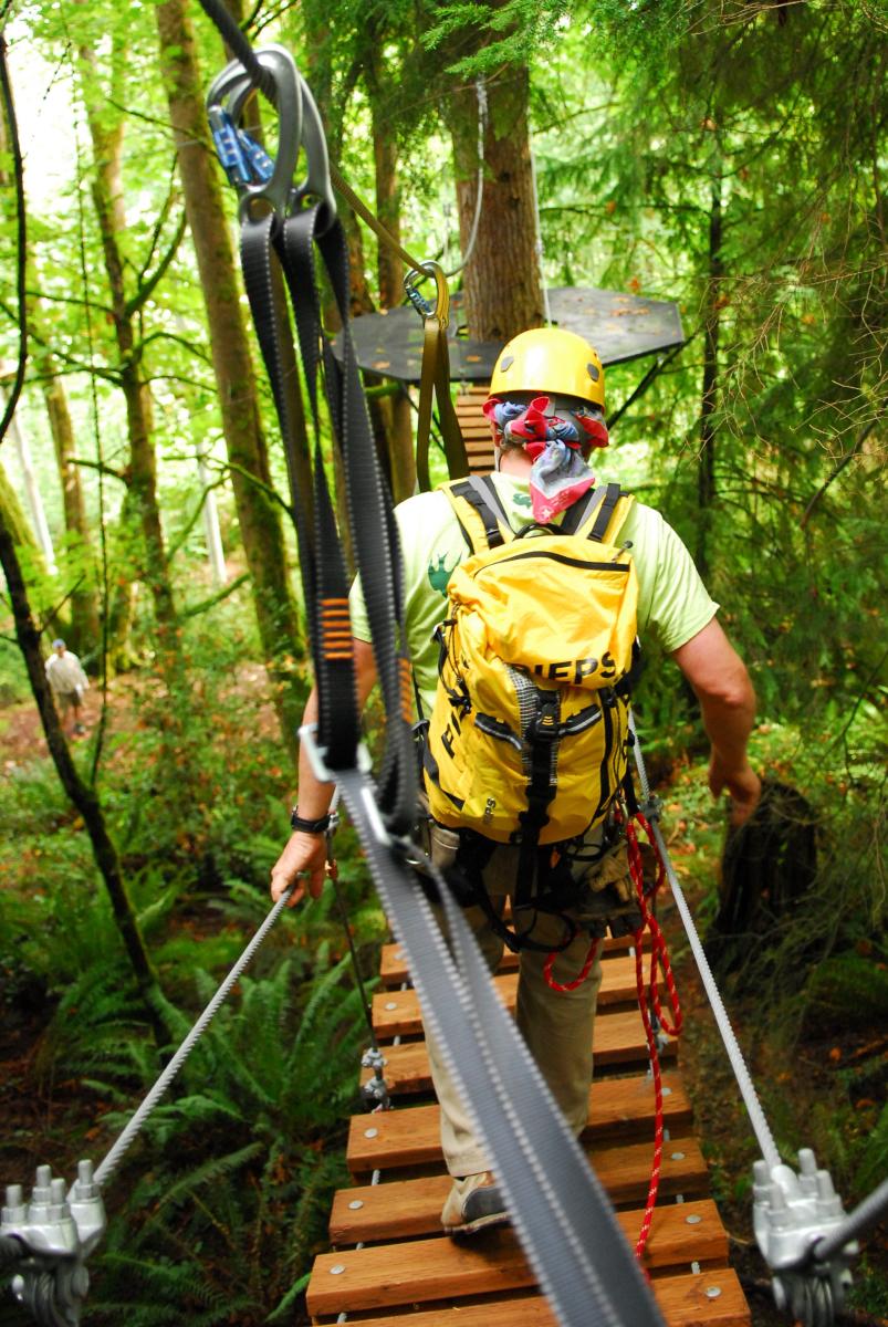 Bellevue Zip Line Tours and Aerial Adventure Play Days Make A Perfect ...