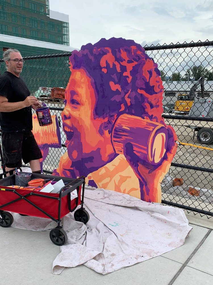 Community Crafted Mural Debuts in Bellevue's Bel-Red Arts District