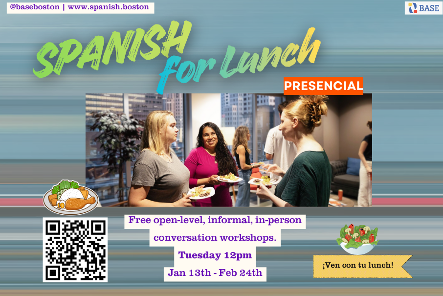 ¡Spanish for Lunch... Presencial!