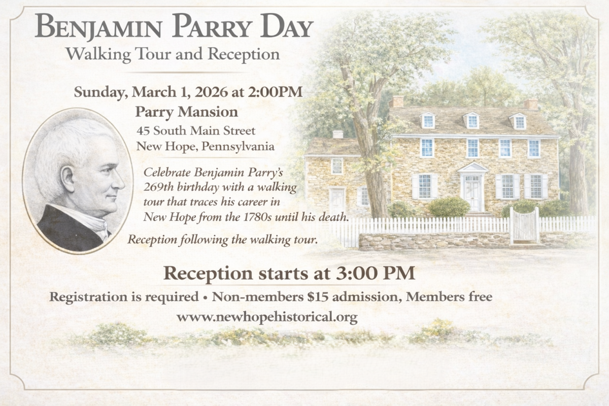Benjamin Parry Day Walking Tour and Reception