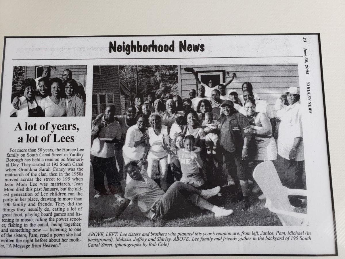 Yardley Through the Years: The Lee Family (Part 1)