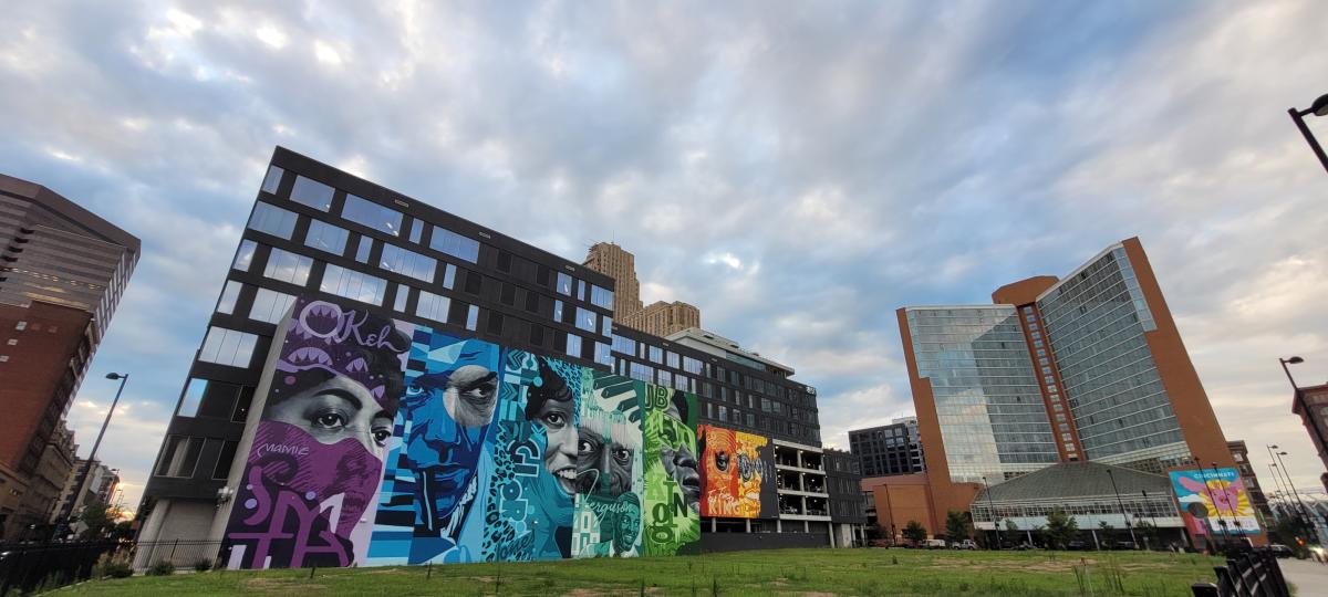 Visit the Largest Contiguous Public Mural in Ohio