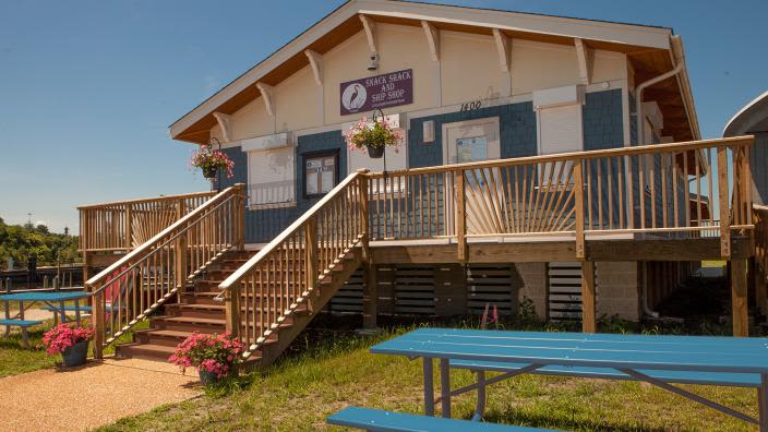 Wooden Snack Shack