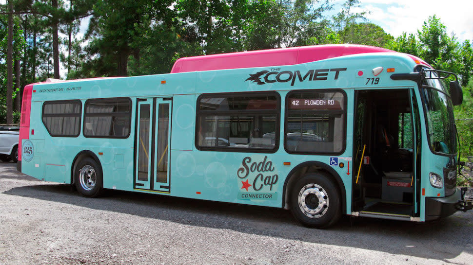 Columbia SC Bus Transportation | COMET Bus & Soda Cap Connector