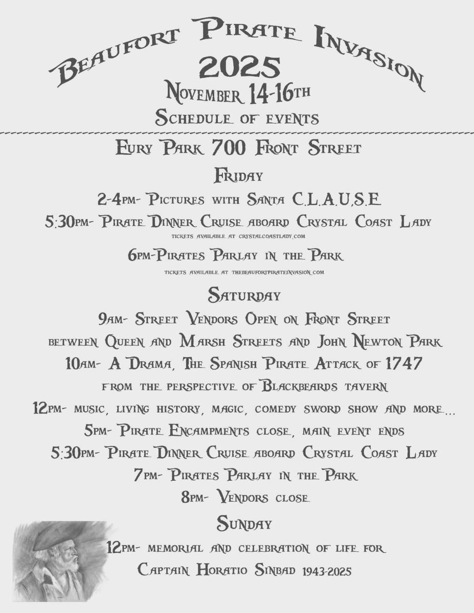 Beaufort Pirate Invasion 2025 | Beaufort, NC Events