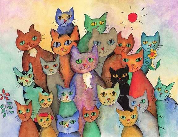 Jonahs Cat Art Gallery | New Smyrna Beach, FL 32168