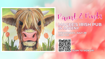 Paint & Pints at Magee's Irish Pub in Ankeny