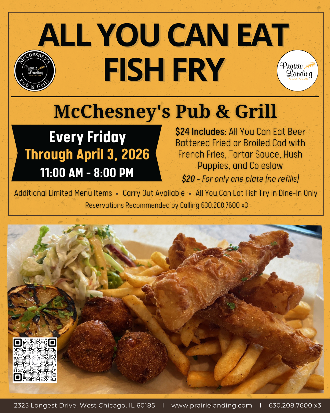 All You Can Eat Fish Fry Kick-Off