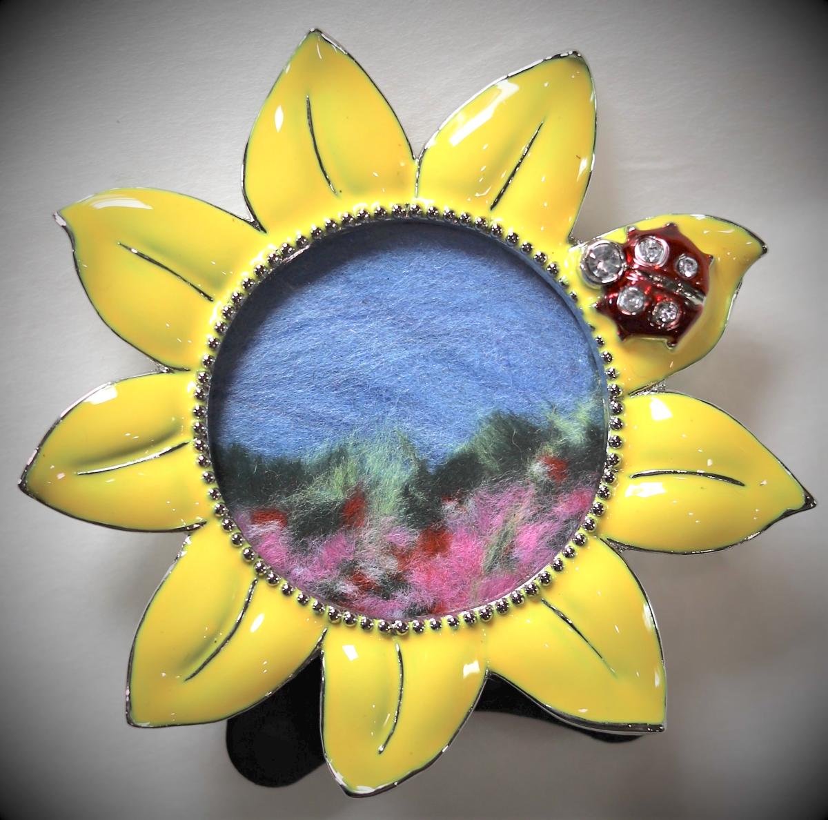 Painting with Wool: Landscape Miniature