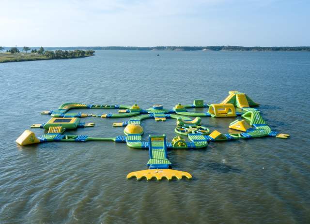 river obstacle course