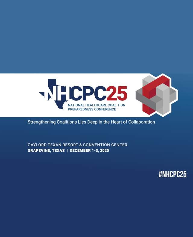 National Healthcare Coalition Preparedness Conference 2025