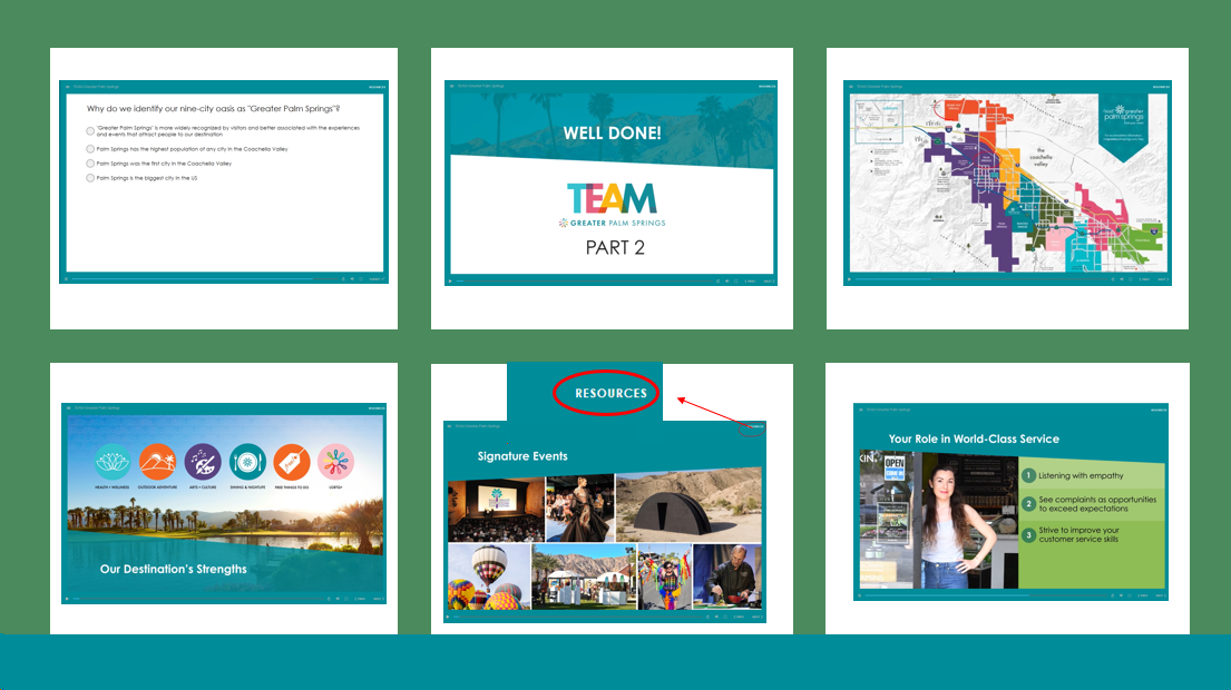 Visit Greater Palm Springs Launches Online TEAM GPS Champion Training