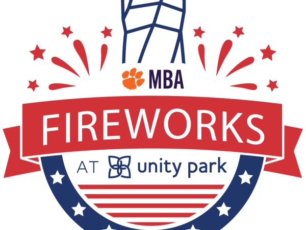 Fireworks at Unity Park presented by Clemson MBA 2026