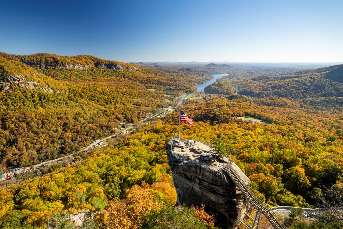 Chimney Rock at Chimney Rock State Park