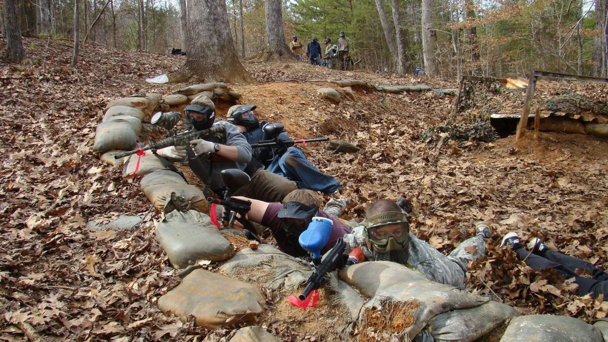 Paintball All Day Admission