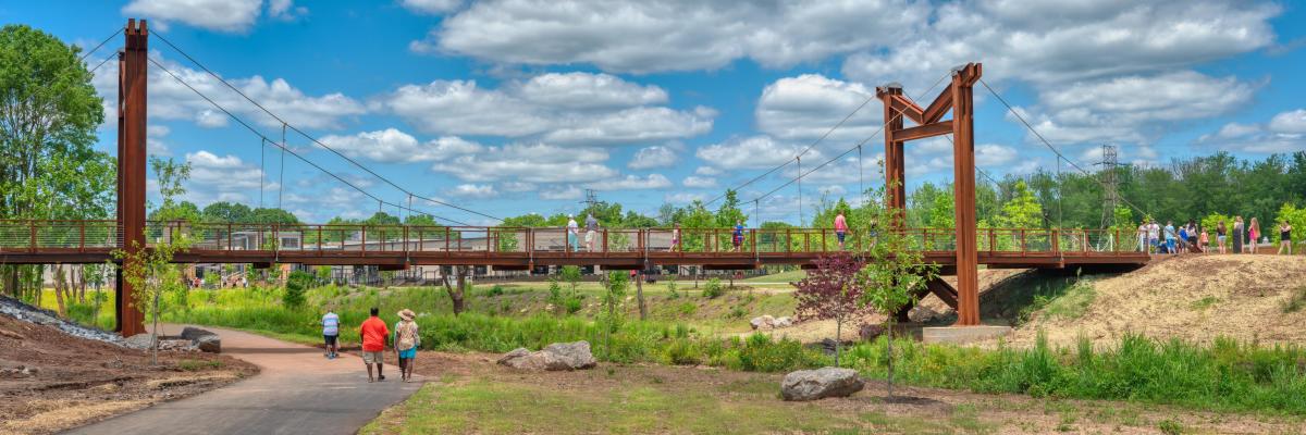 Explore the Swamp Rabbit Trail in Greenville, SC