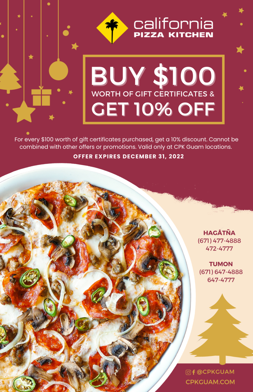 California Pizza Kitchen Hagåtña
