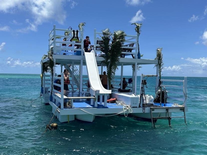 Bikini Island Ocean Fiesta (Party Barge) Rental