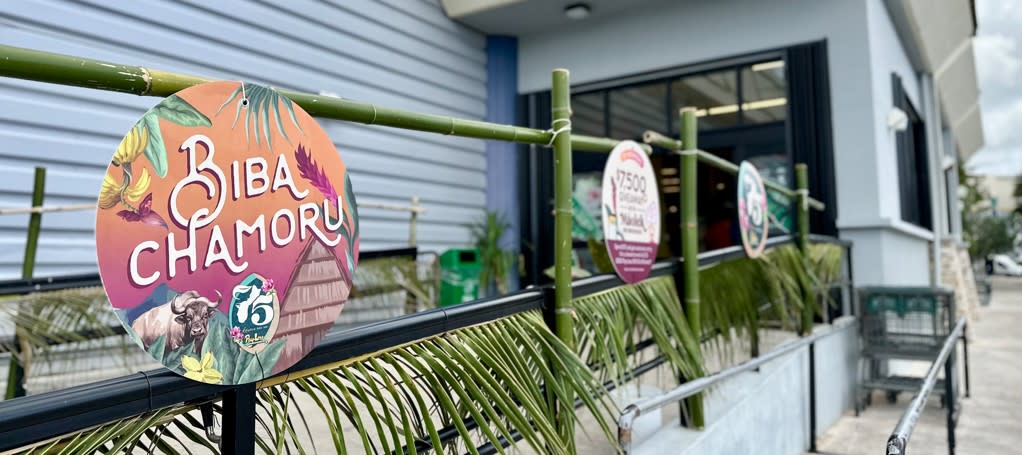 ローカルスーパーマーケットのチャモロマンス