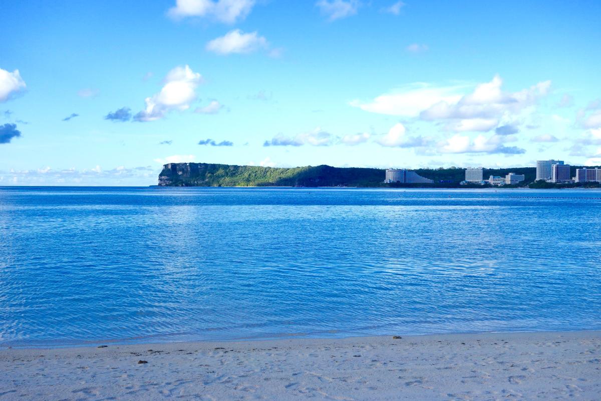 Tinian Island in Guam