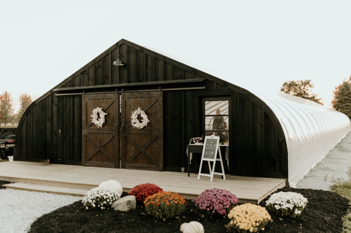 The Homestead and Greenhouse at Fieldgate Farm