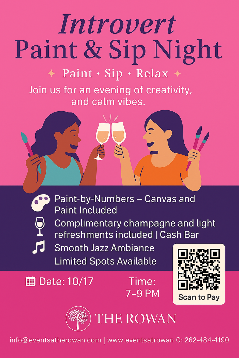 Introvert Paint & Sip Night | Kenosha, WI