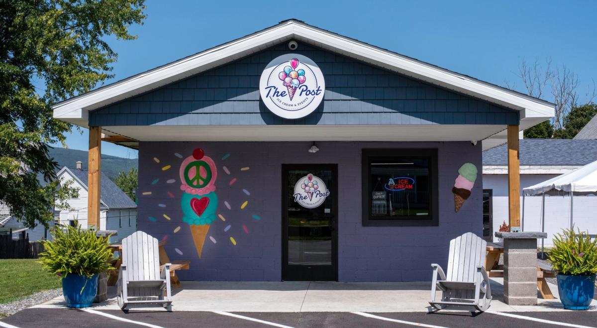 ice cream in the post