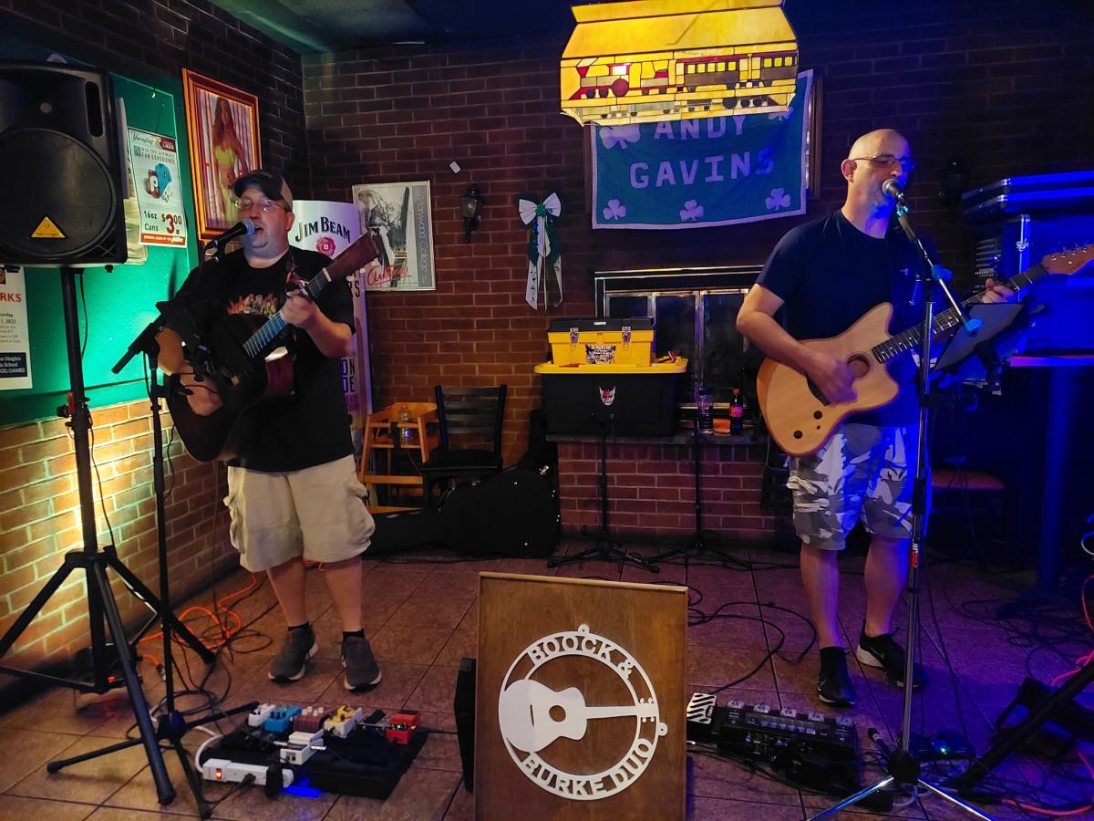 The Boock and Burke Duo Live at Andy Gavin's | Scranton, PA