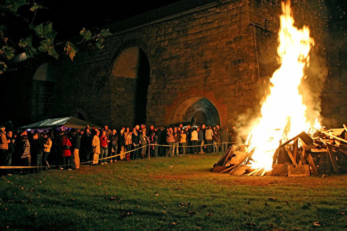 Bonfire Fall Festival at the Scranton Iron Furnaces | Scranton, PA