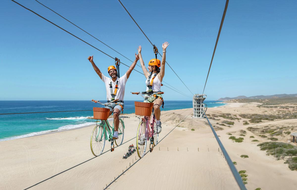 Sky Bike Tour is listed on the world record as the highest sky-bike ...