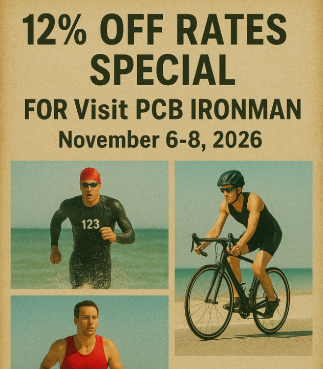12% OFF RATES SPECIAL FOR VISIT PCB IRONMAN