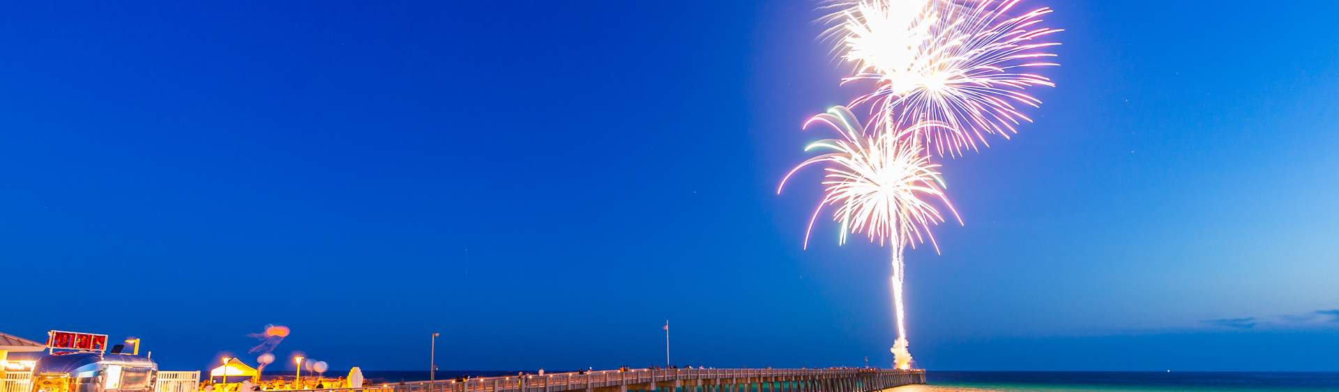 beach road fireworks
