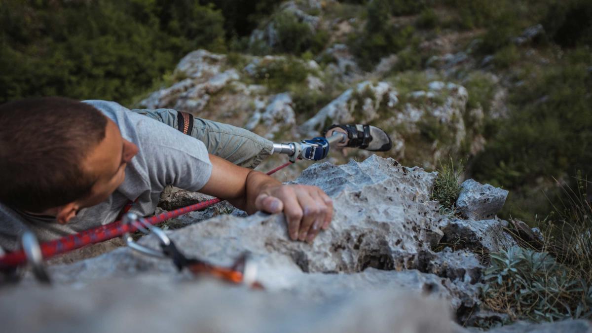 Adaptive Rock Climbing with the NAC | Park City, UT